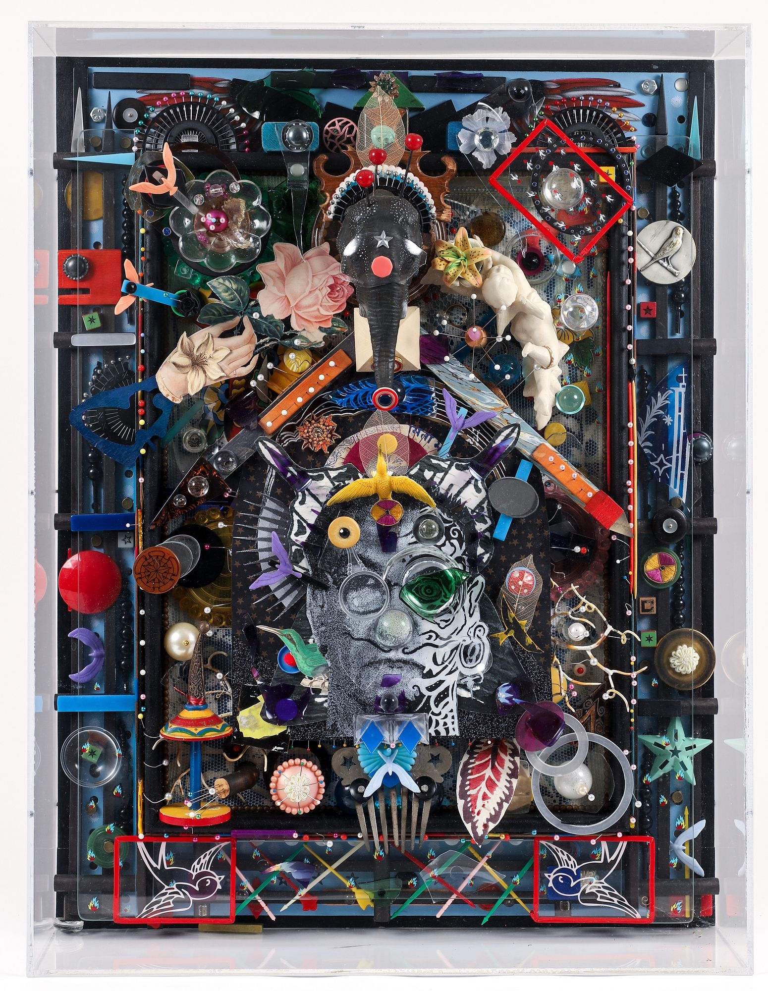 Nick Bubash | Melting Self-Portrait with Bad Luck Elephant (2011 ...