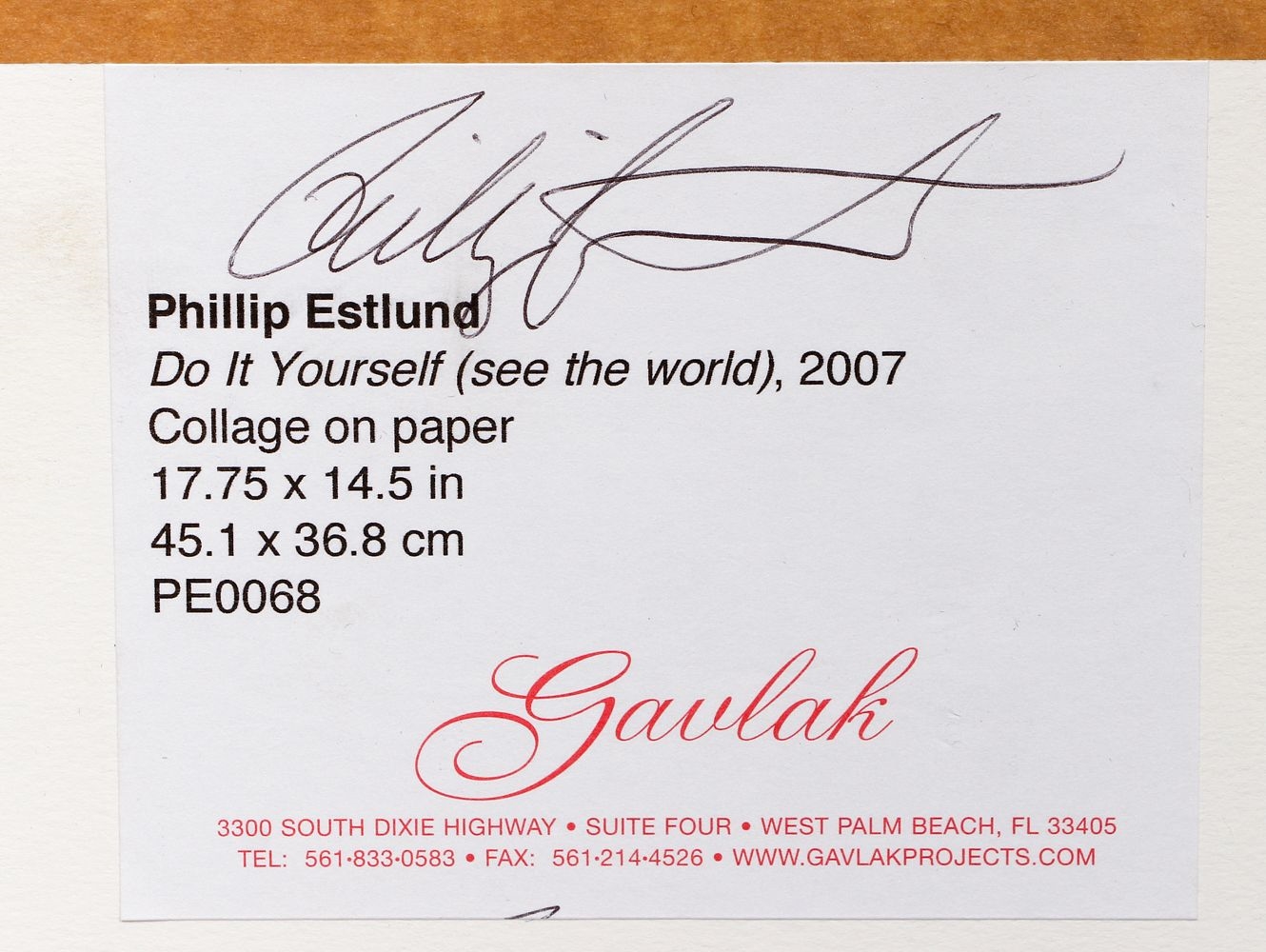 Philip Estlund | Frigid Return and Do It Yourself (2007) | MutualArt