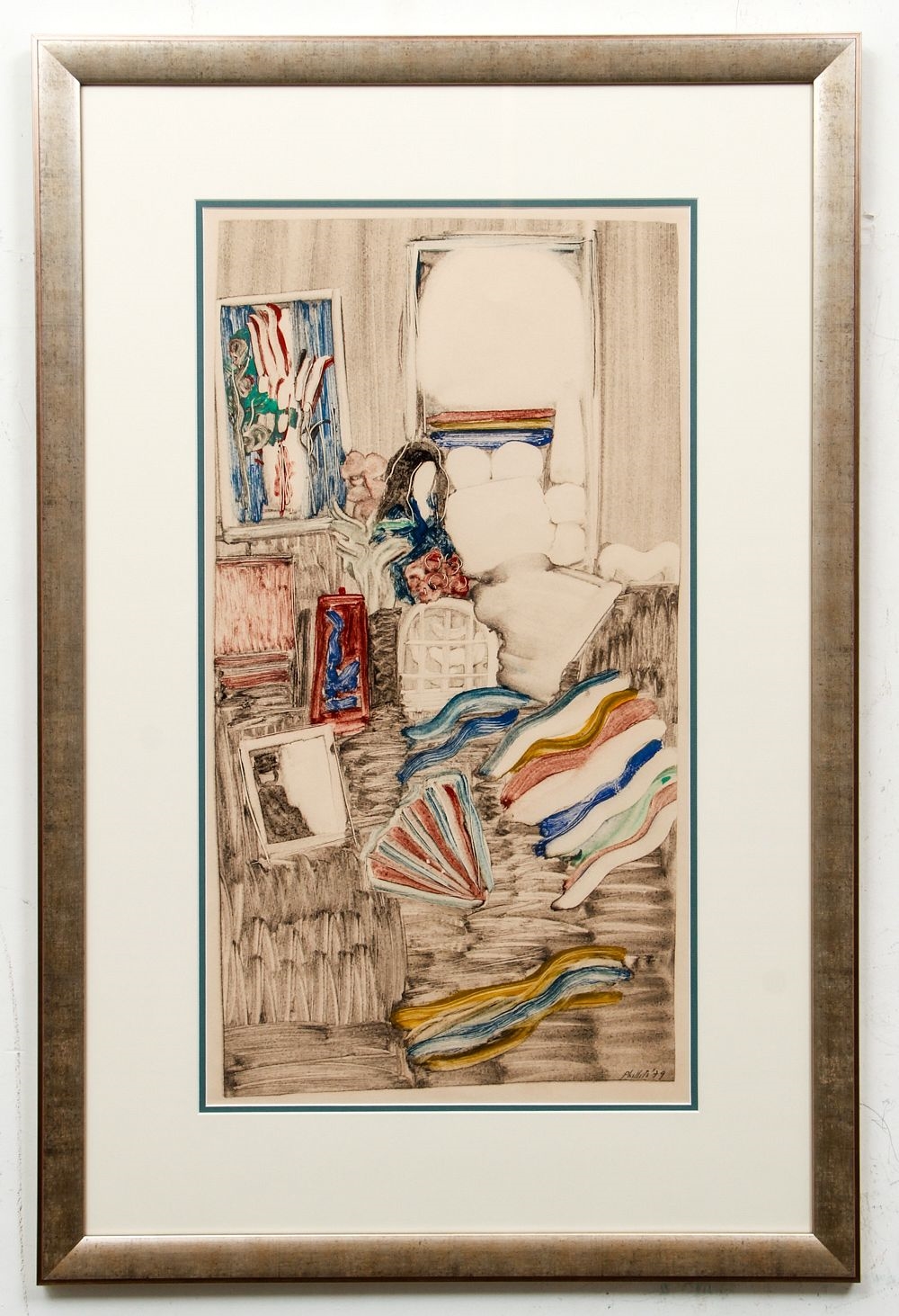 Matt Phillips | Room Interior with Figure (1979) | MutualArt