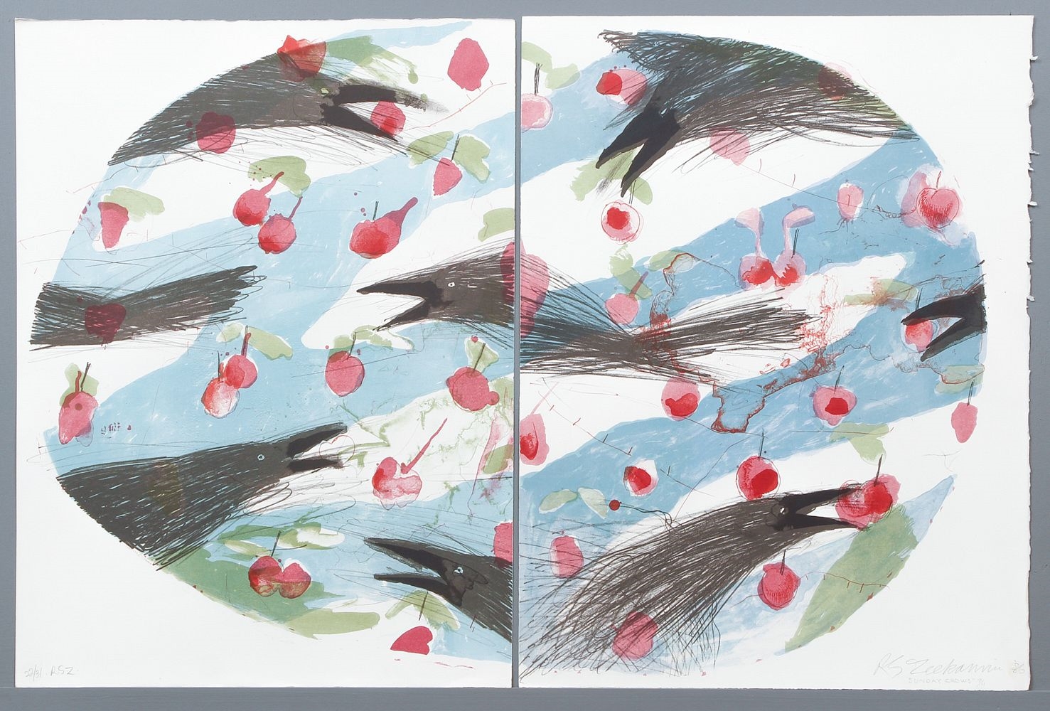 Robert Rahway Zakanitch | SMALL CHANGE (1986) | MutualArt