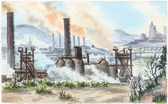 Robert R. Young | Pittsburgh Monongahela Mills | MutualArt
