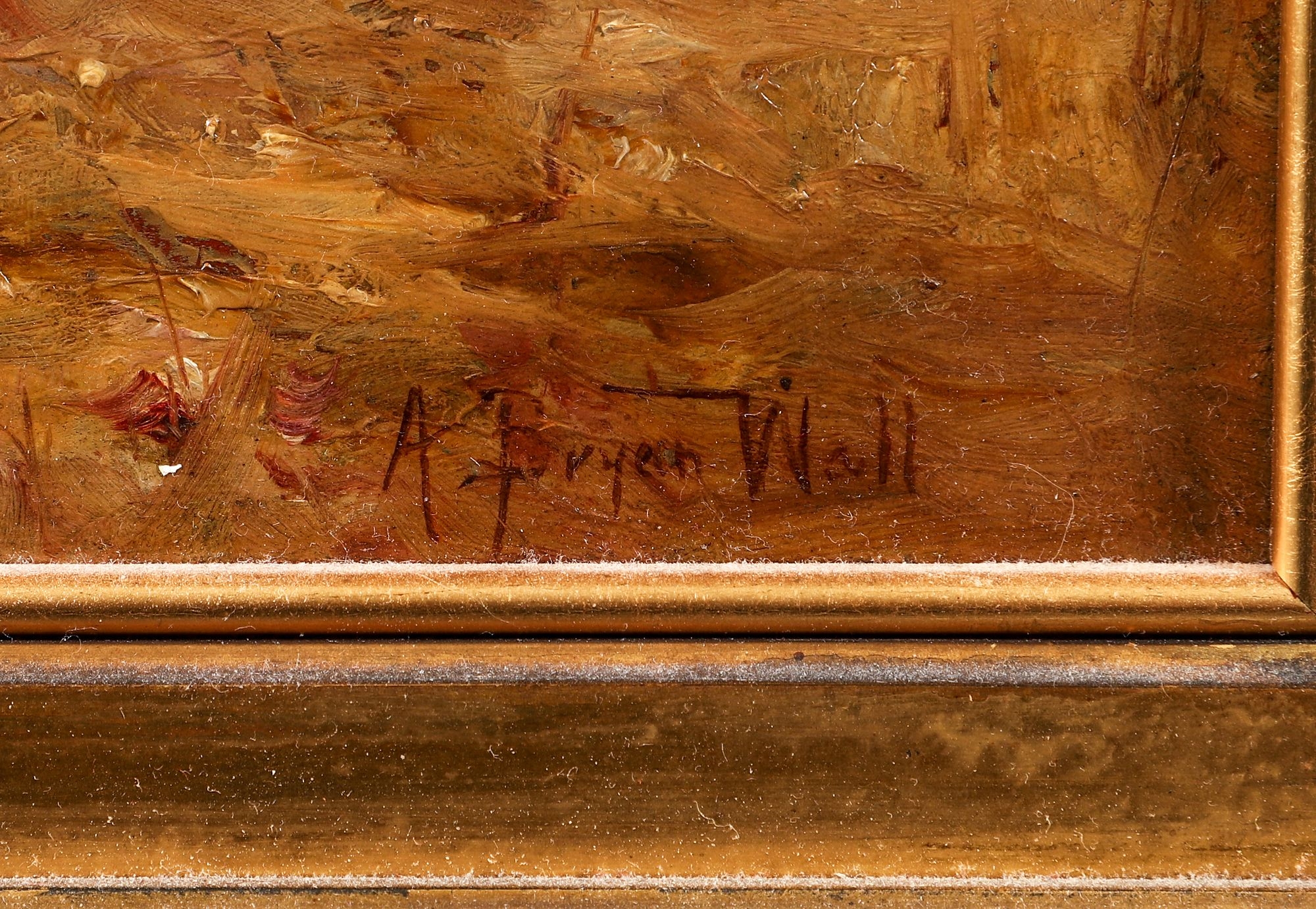 Alfred Bryan Wall | Farmer and Cattle | MutualArt