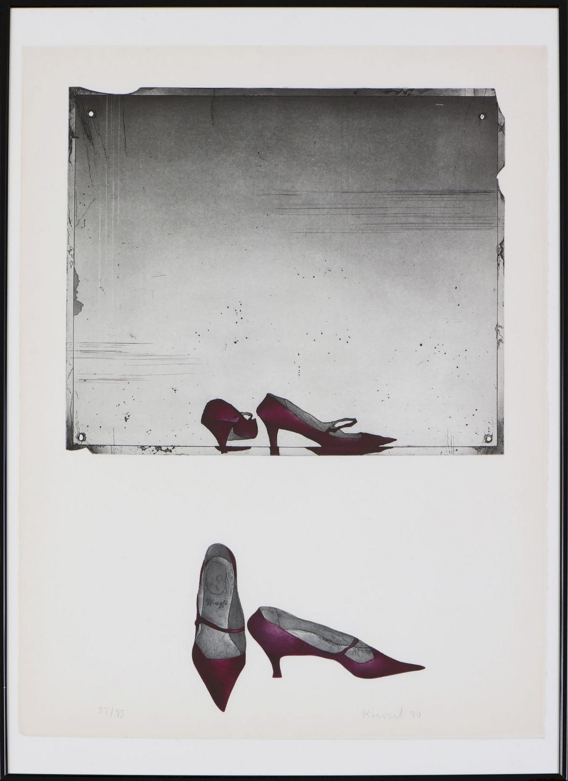 Diether Kressel | Violette Pumps (1970) | MutualArt