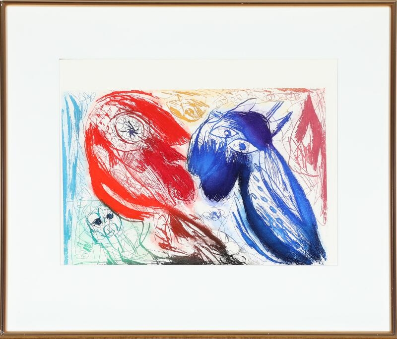 Carl-Henning Pedersen | Dialogue (1998) | MutualArt