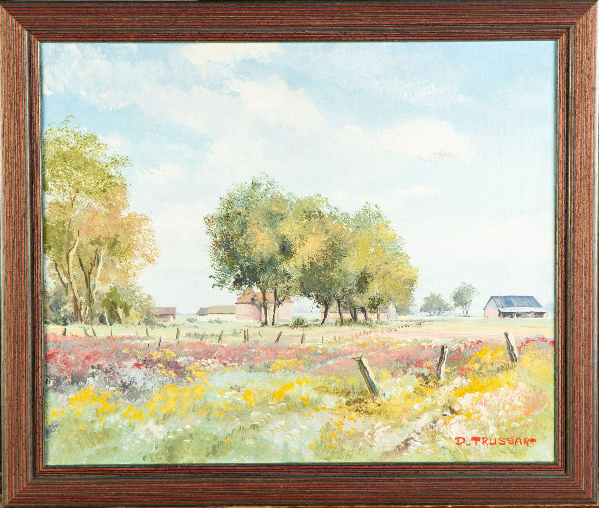 Daniel Trussard | Country landscape | MutualArt