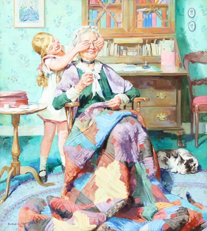 Harold Anderson | Christmas Dinner | MutualArt