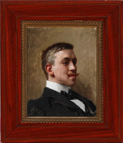 Peder Mork Monsted | Potrait of Aage Peter Christian Bredvad (1874 ...