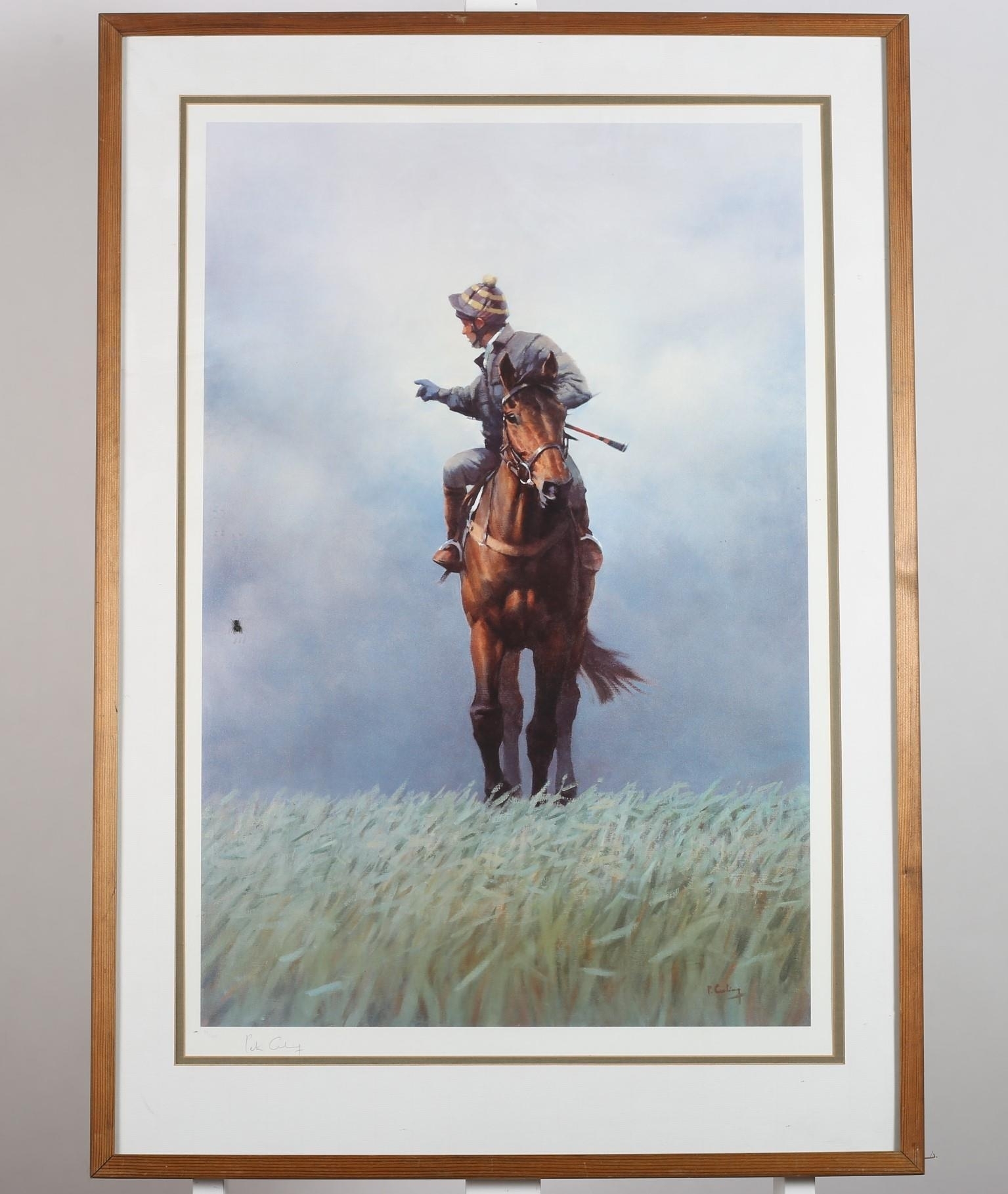 Peter Curling | Horse and Jockey Up | MutualArt