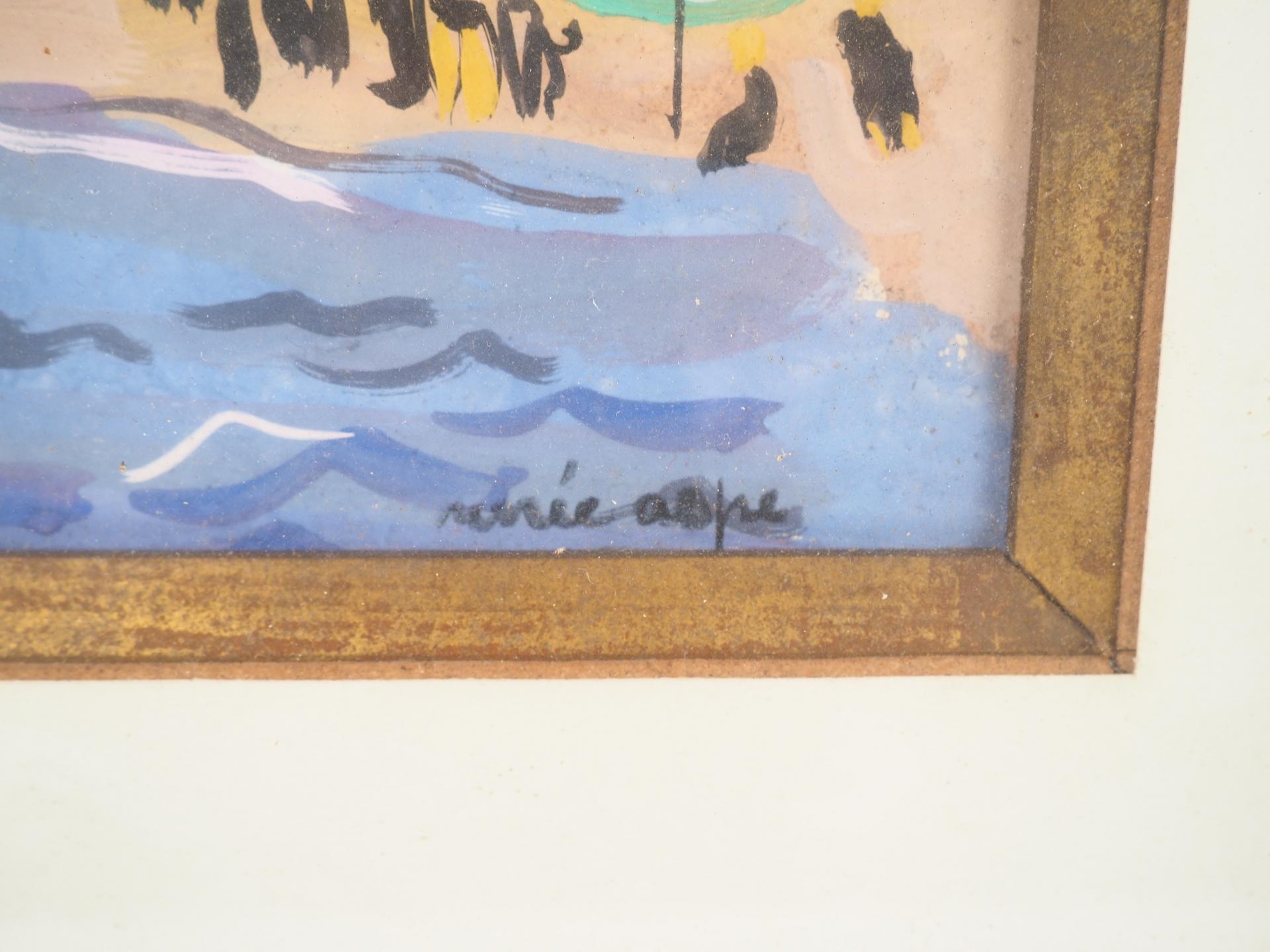 Renée Aspe | La plage | MutualArt