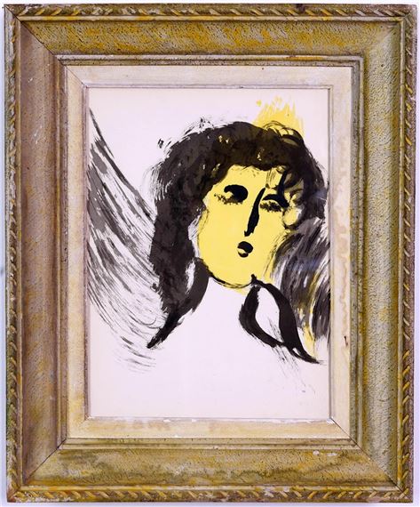 Marc Chagall | The Angel, original (1956) | MutualArt