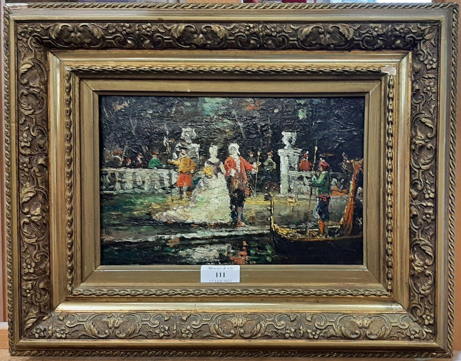 Adolphe Joseph Thomas Monticelli | L’embarquement | MutualArt