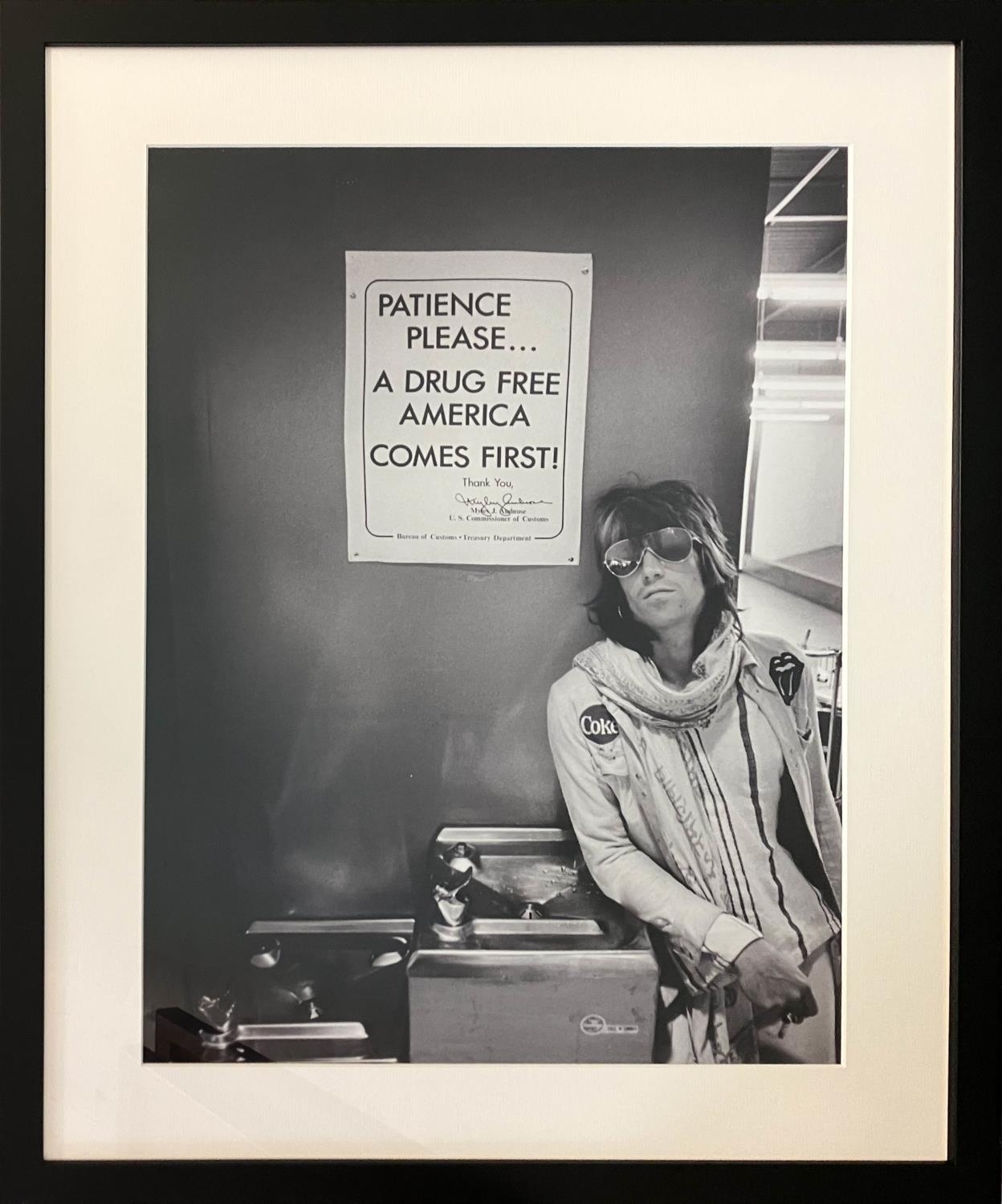 Ethan Russell | 'Keith Richard and a Drug Free America' | MutualArt