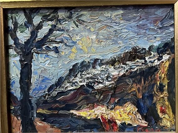 Isaac Frenel | Isaac FRENEL (Odessa 1899 - 1981 Mountainous landscape ...