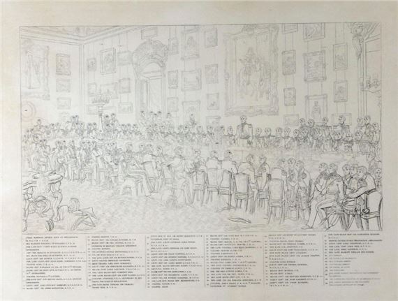 William Salter | 'The Waterloo Banquet at Apsley House (1836) | MutualArt