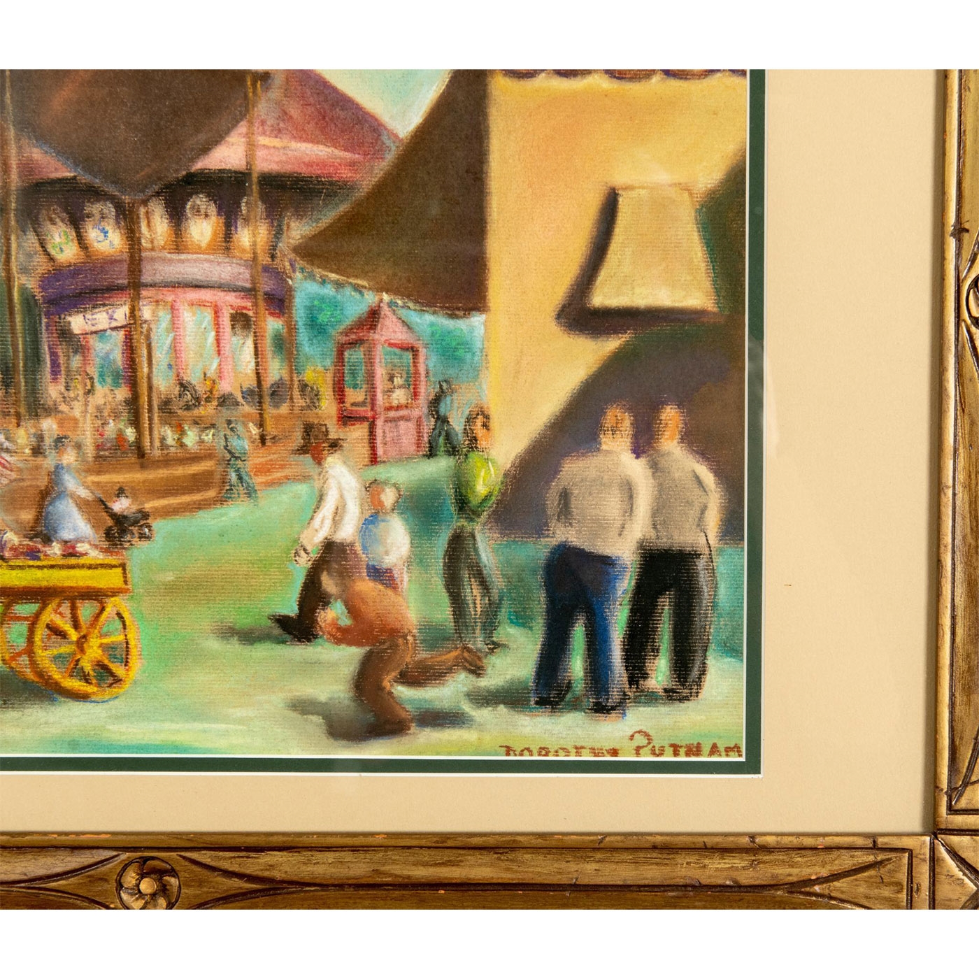 Dorothy S. Putnam | Lively and colorful carnival scene on a sunny day ...