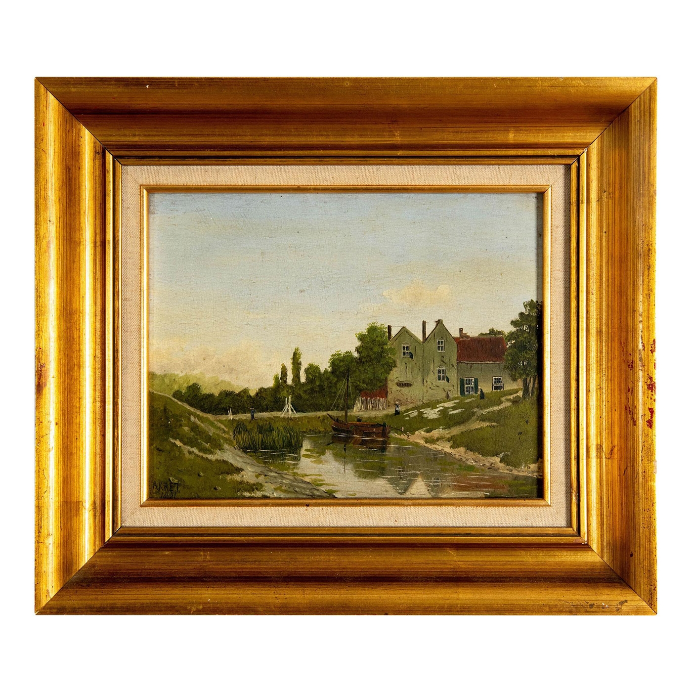 Dutch School, 19th Century | Antique Dutch Artist Signed Oil Painting ...