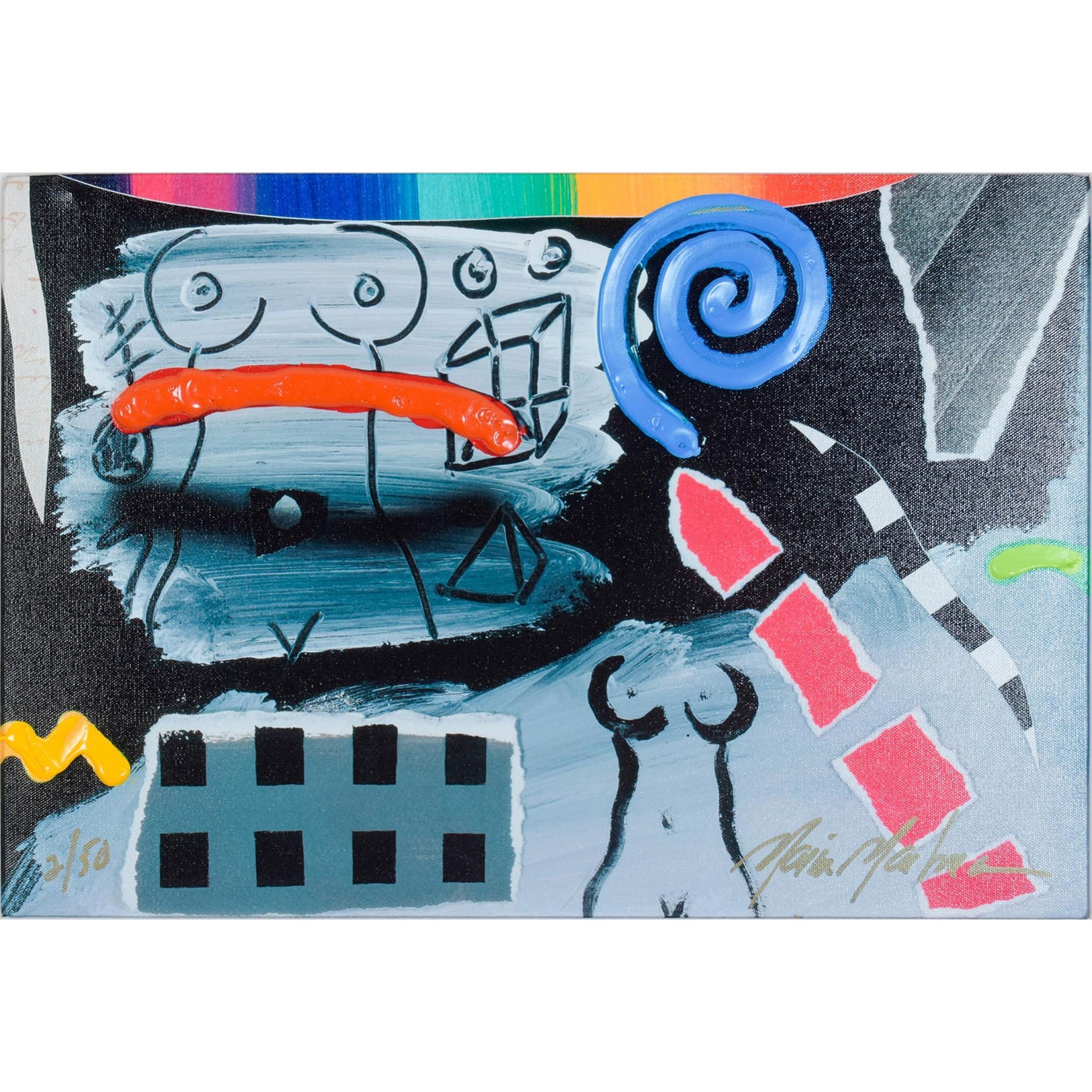 Marvin Markman | 4pc Set of Marvin Markman (American 1949-2008) Signed ...