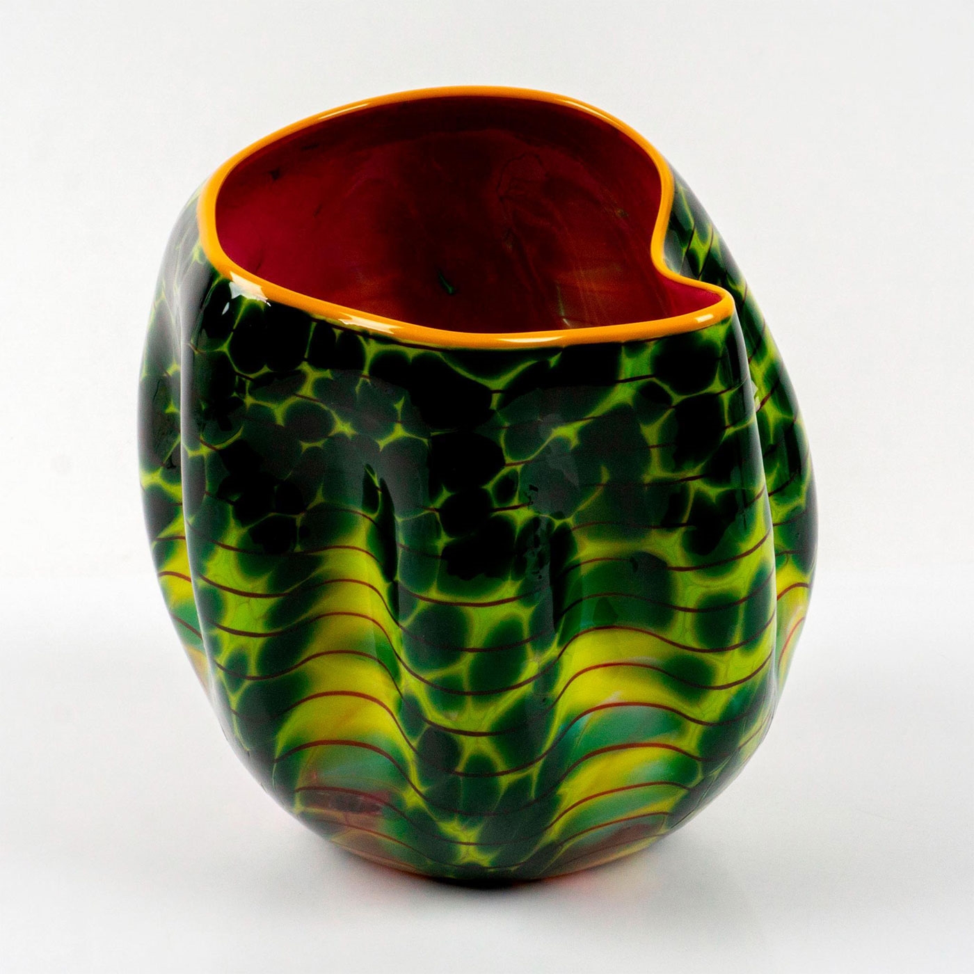 Dale Chihuly | Chihuly Portland Press Art Glass Sculpture, Sunset ...