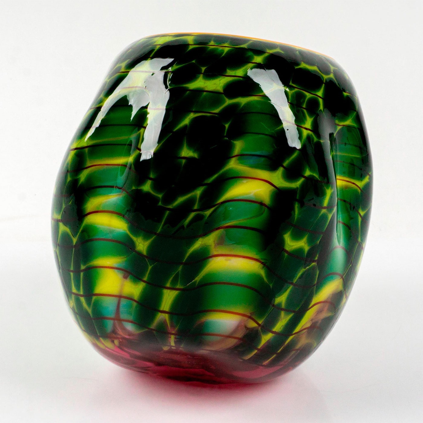 Dale Chihuly | Chihuly Portland Press Art Glass Sculpture, Sunset ...