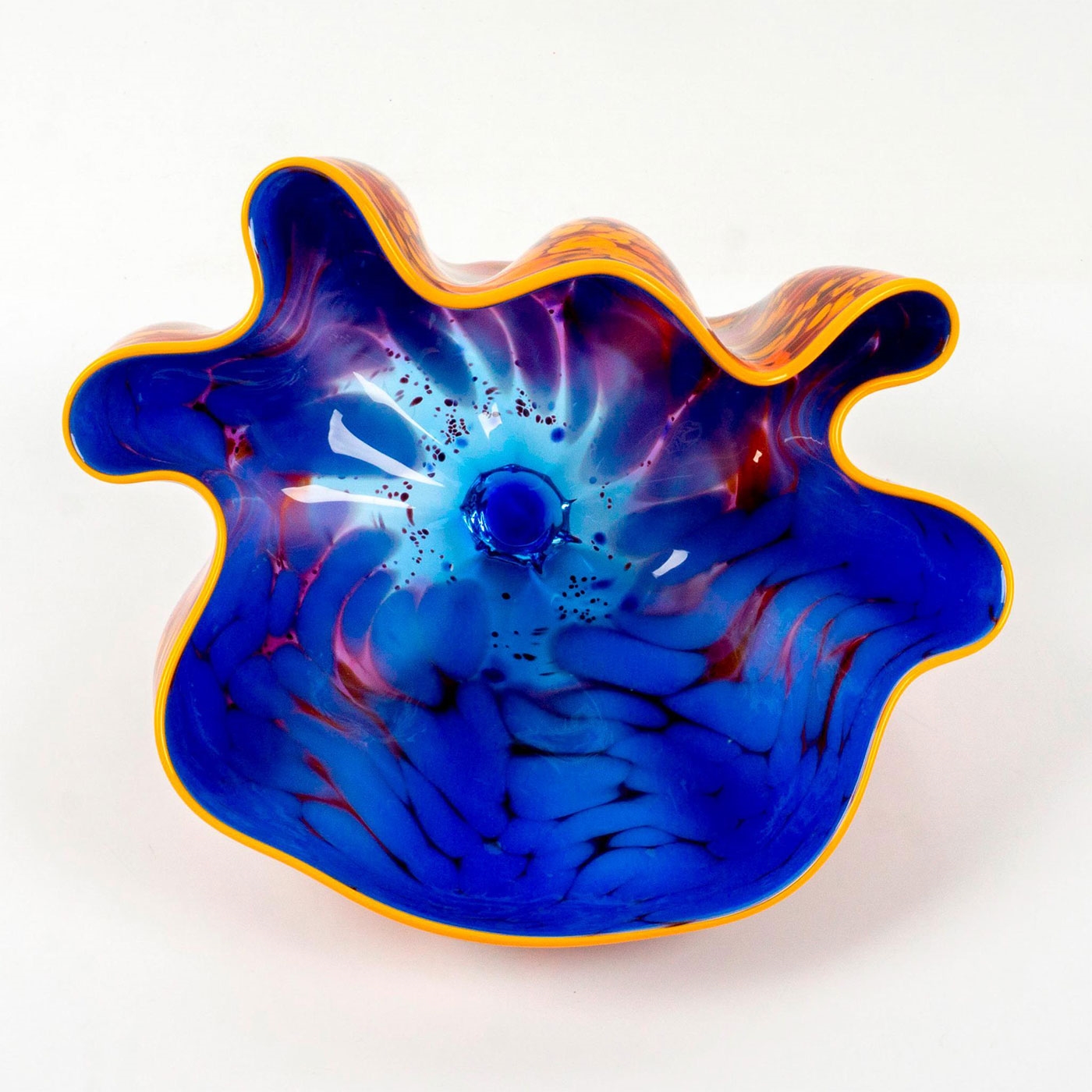 Dale Chihuly | Chihuly Work Art Glass Sculpture, Rose Blush Macchia ...