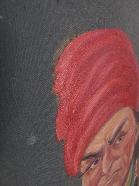 James Montgomery Flagg | James M Flagg 15x11 O/C Native American Chief ...