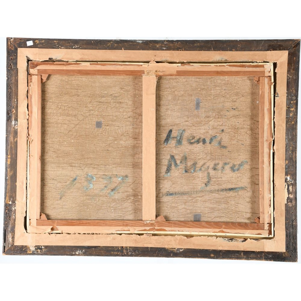 Henri Magerer | « La marchande de fleurs près du port » | MutualArt