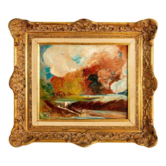 Luis Ordaz | Luis Ordaz (Venezuelan, 1912-1976) Oil Painting on Board ...