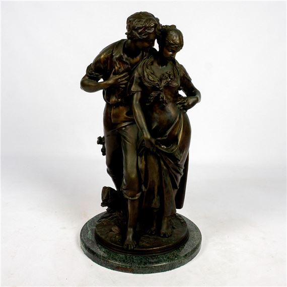 Luca Madrassi | After Luca Madrassi (French, 1848-1919) Large Bronze ...
