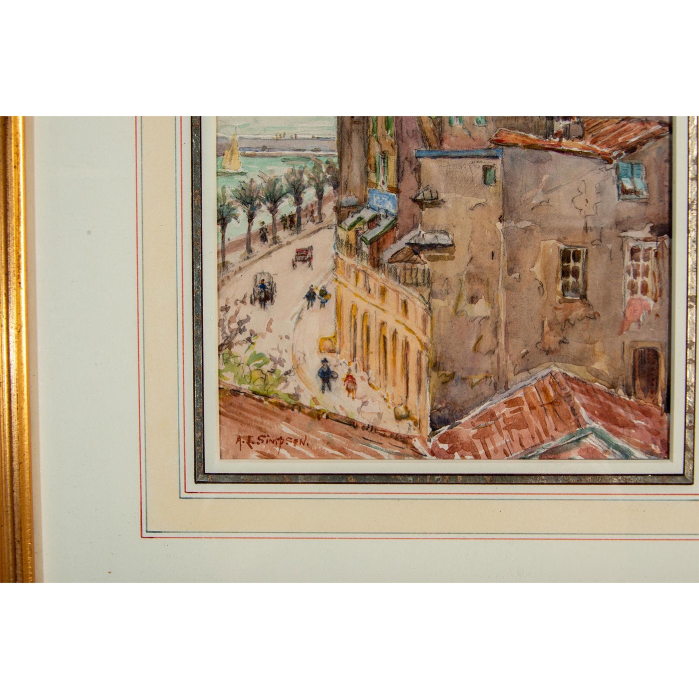 Alan Simpson | Alan Simpson (British, 1941-2007) Watercolor Painting ...
