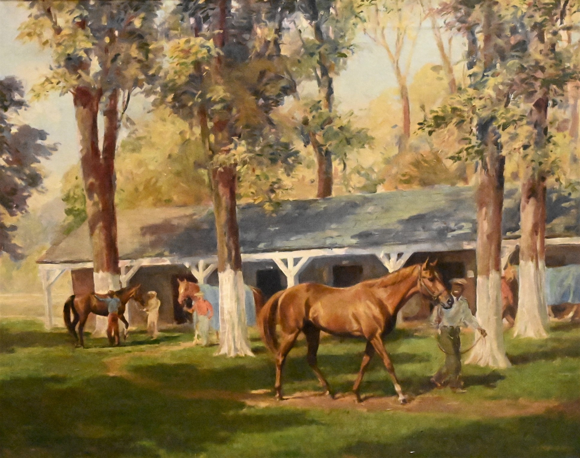Milton Menasco | “An Old Stable Saratoga” | MutualArt