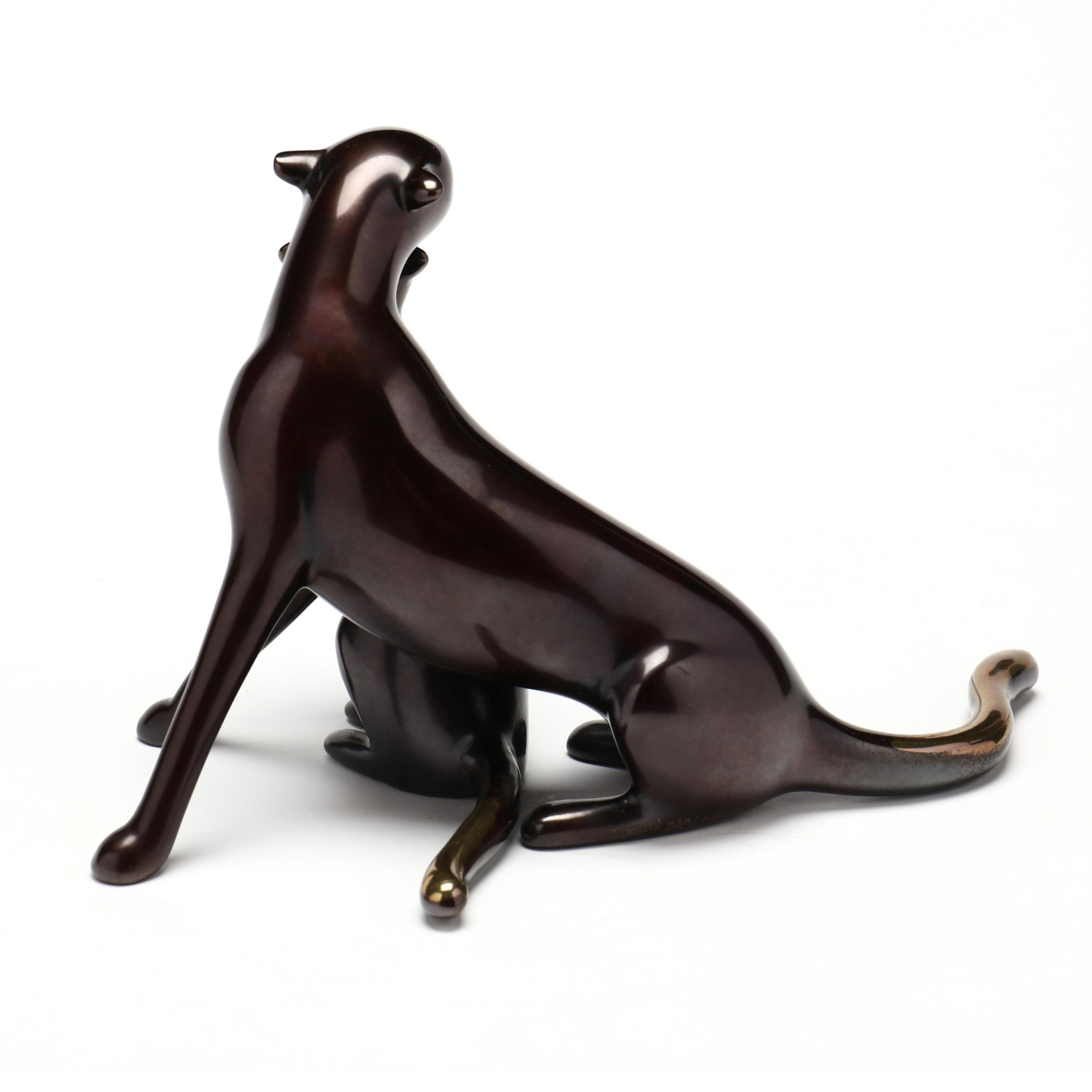 Loet Vanderveen | Cheetah and Cub (1985) | MutualArt
