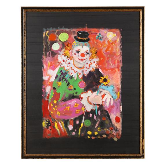 Arthur Weeks | Circus Clown (1970) | MutualArt