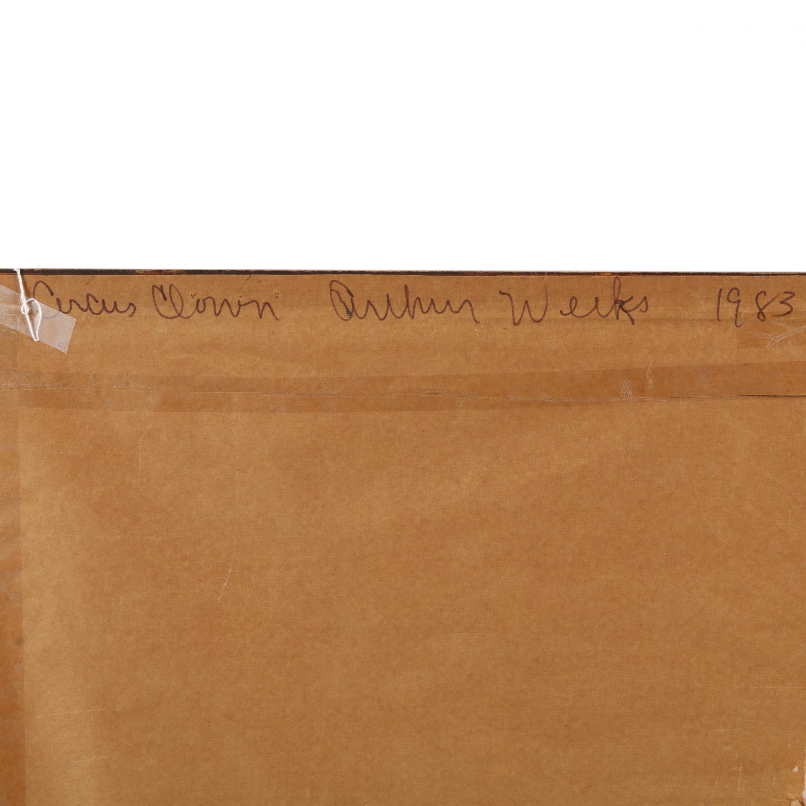 Arthur Weeks | Circus Clown (1970) | MutualArt