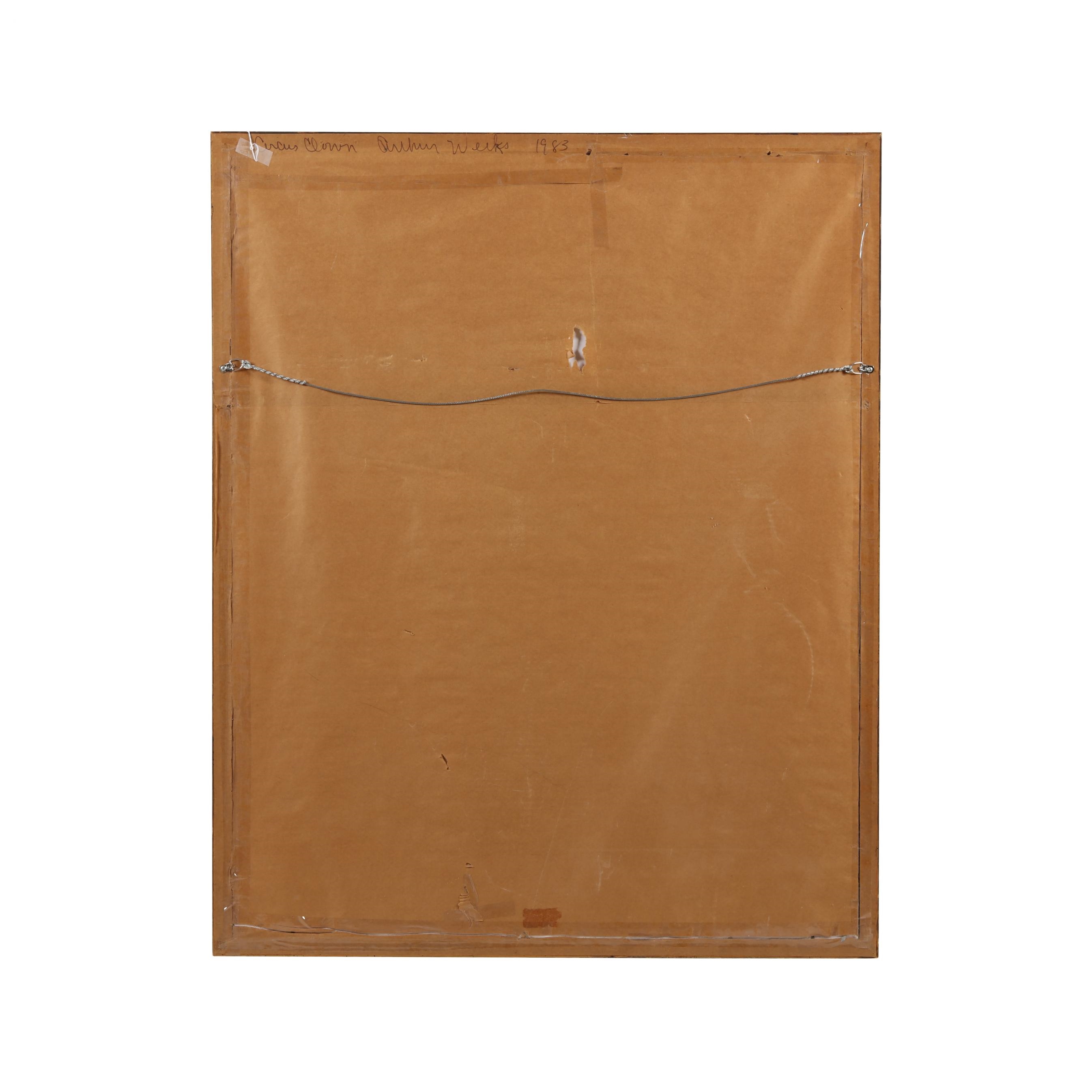 Arthur Weeks | Circus Clown (1970) | MutualArt