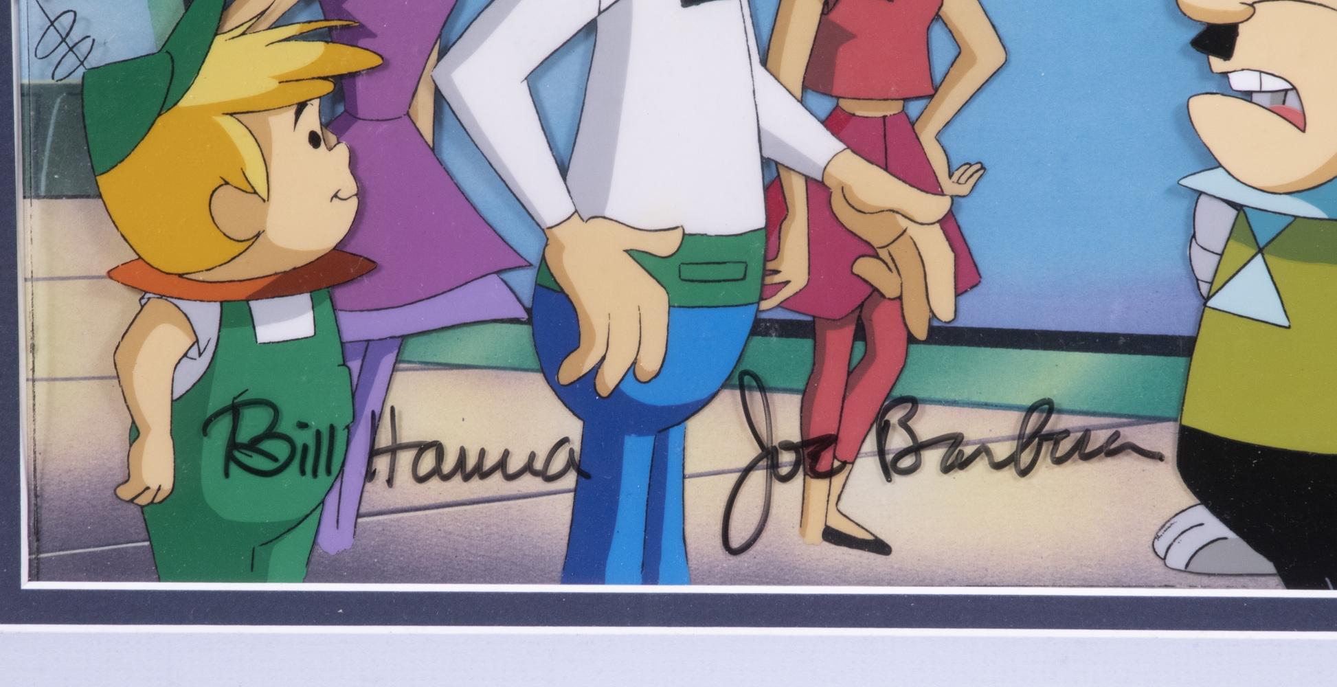 Hanna Barbera | The Jetsons family and George's boss (1990) | MutualArt