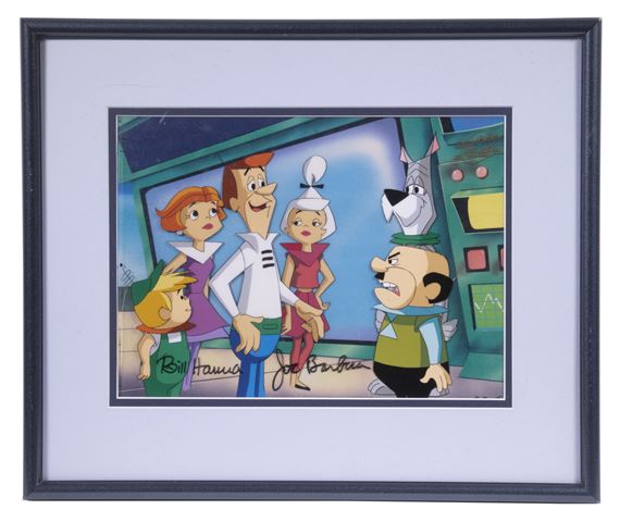 Hanna Barbera | The Jetsons family and George's boss (1990) | MutualArt