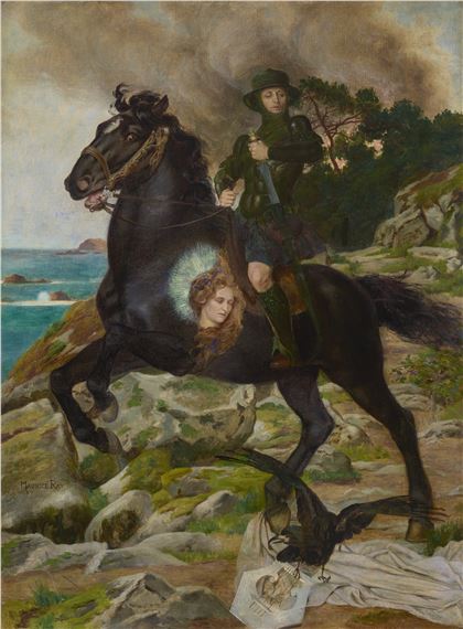 Maurice Ray | The Knight of Death | MutualArt