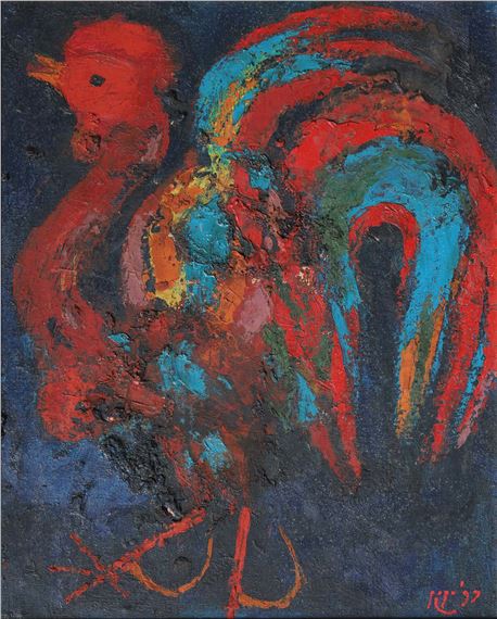 Popo Iskandar | Rooster, 1997 (1997) | MutualArt