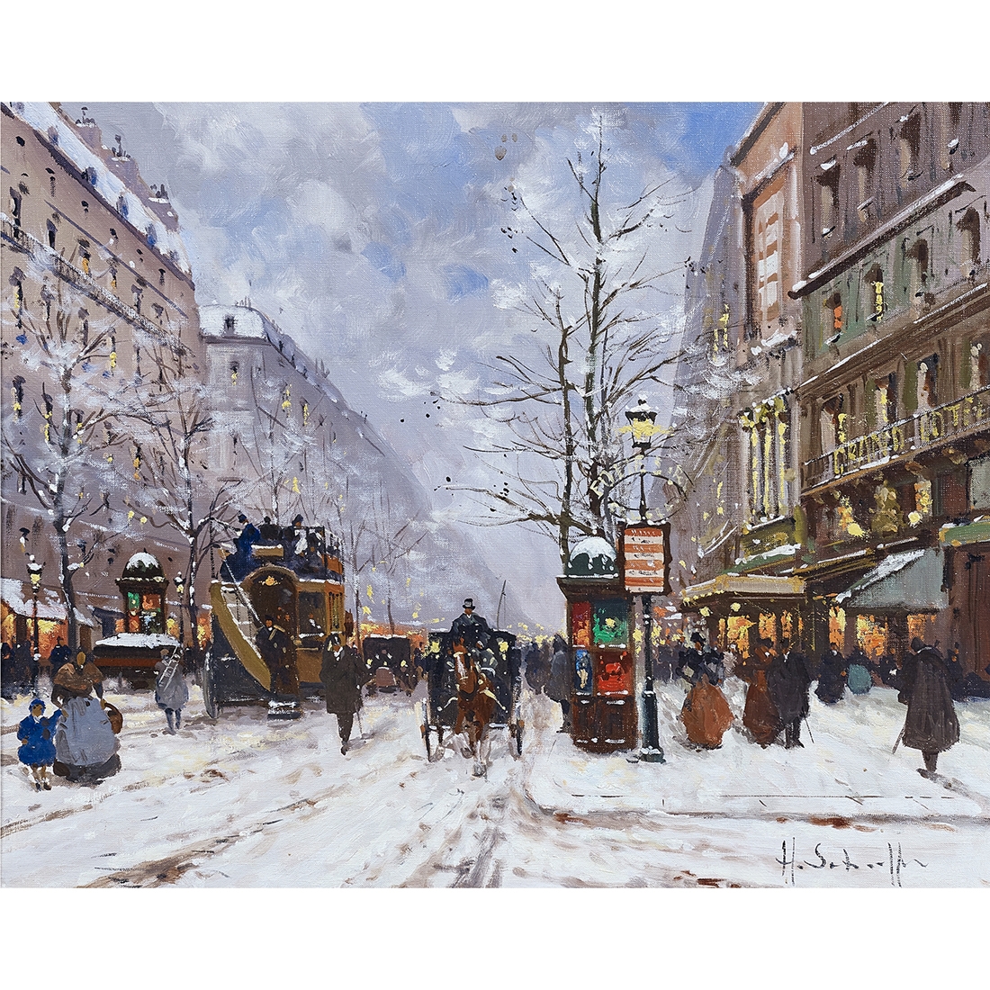 Henri Alexis Schaeffer | Painting, Alexis Henri Shaeffer | MutualArt