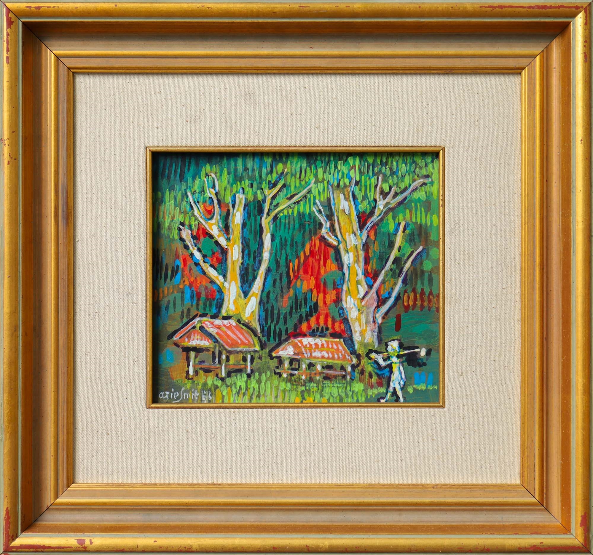 Arie Smit | Sheds, 1996 (1996) | MutualArt