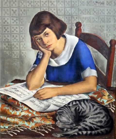 Anatol Shulkin | Painting, Annatol Shulkin (1935) | MutualArt
