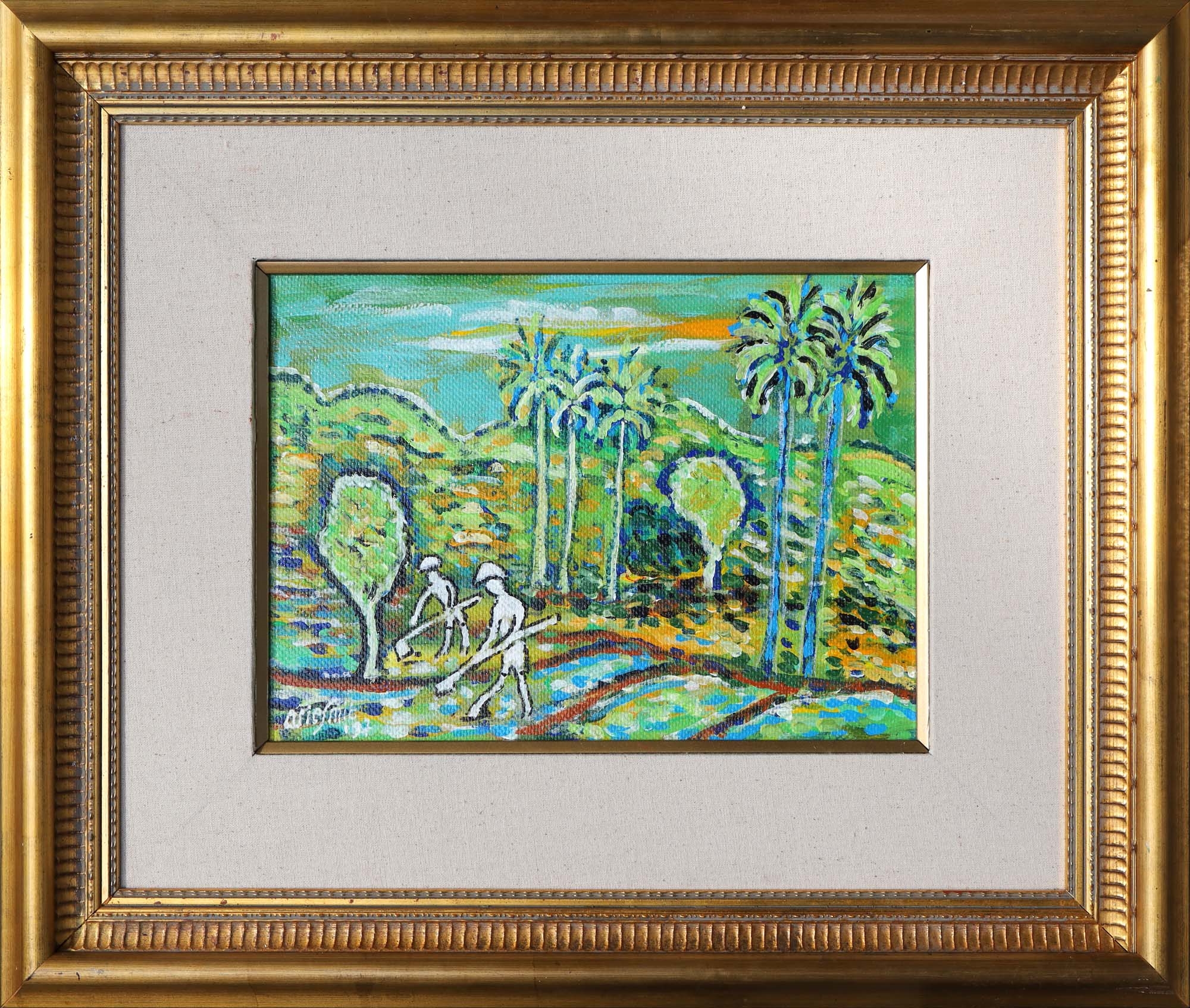 Arie Smit | Landscape in Bali, 1997 (1997) | MutualArt