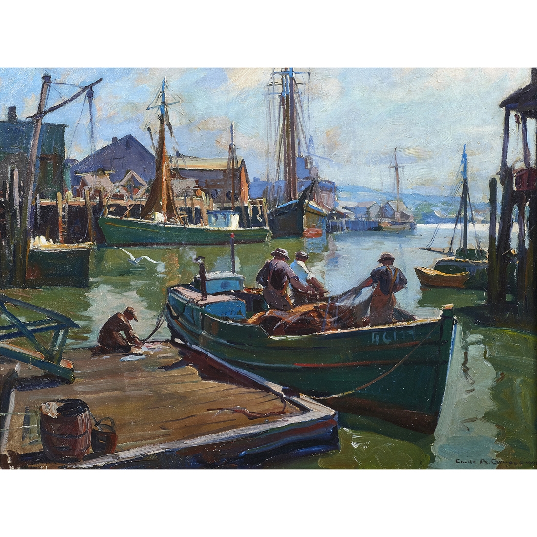 Emile Albert Gruppe | Painting, Emile Albert Gruppe (1948) | MutualArt