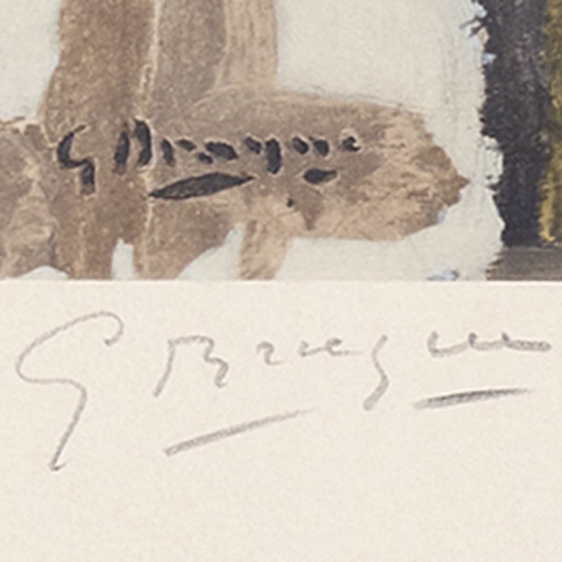 Georges Braque | Print, Georges Braque (1956) | MutualArt