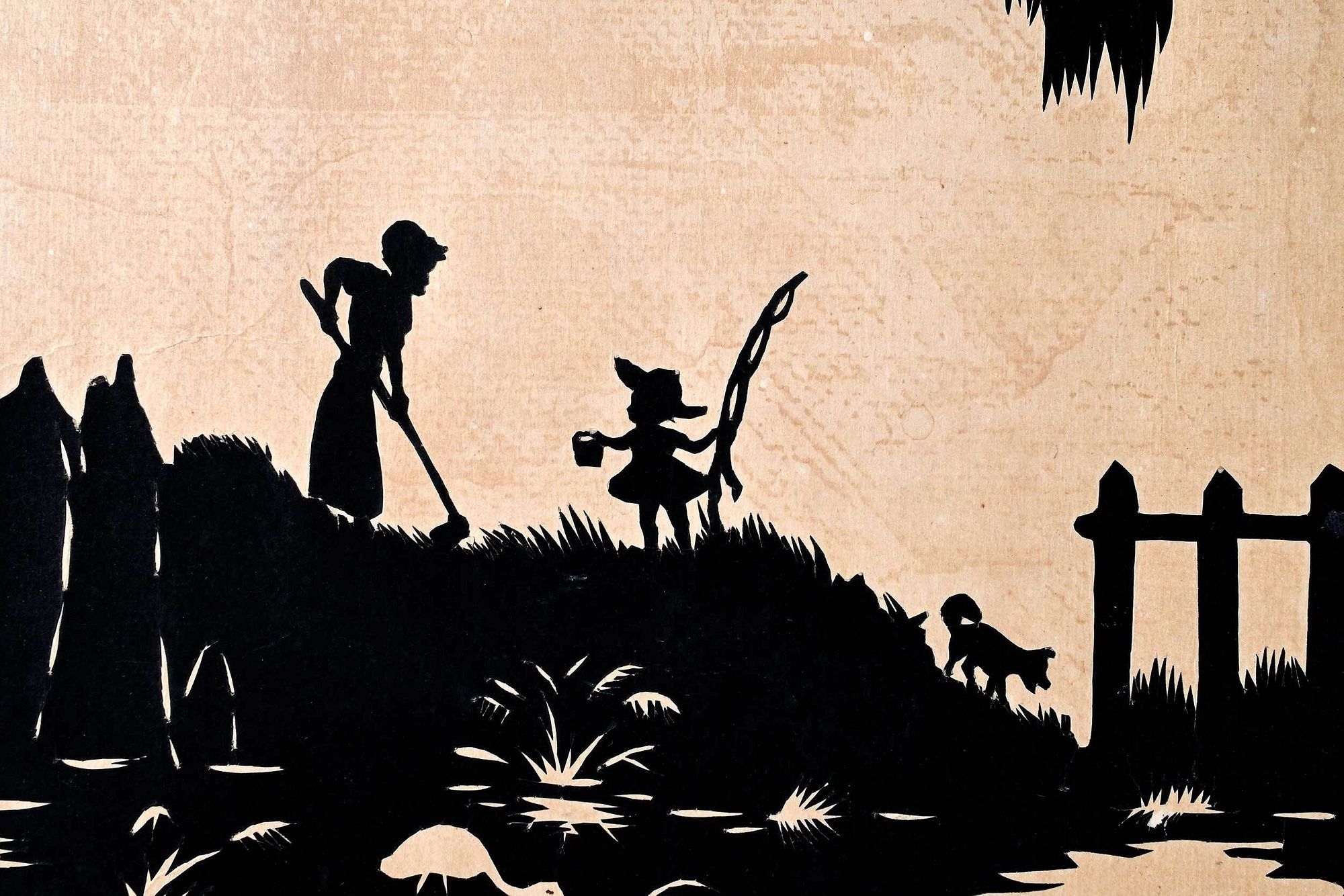 Carew Rice | cut paper silhouette (1962) | MutualArt