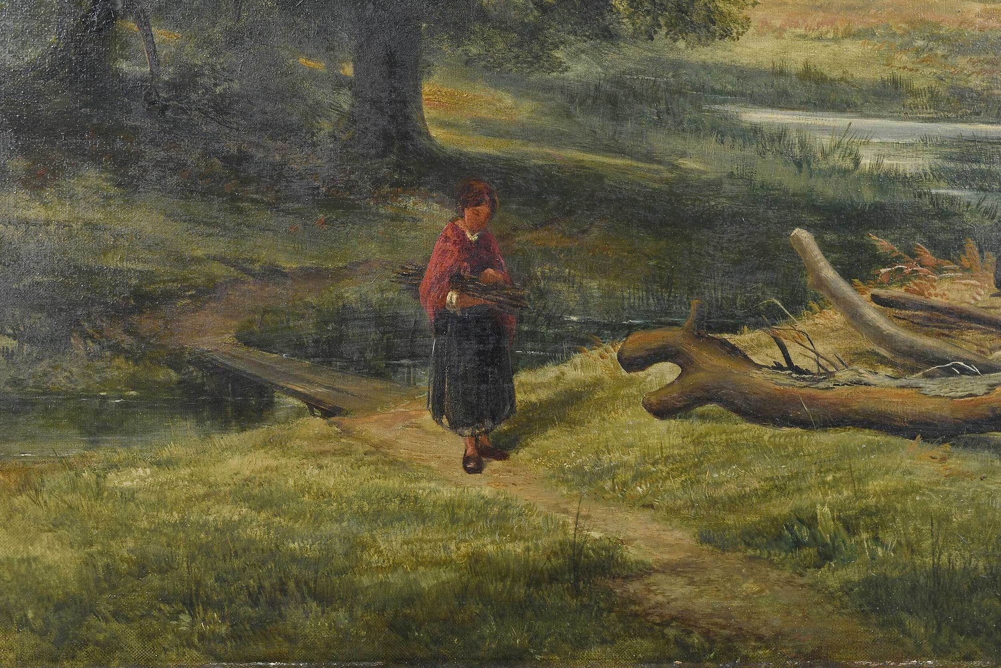 Thomas Creswick | In the Forest (1849) | MutualArt