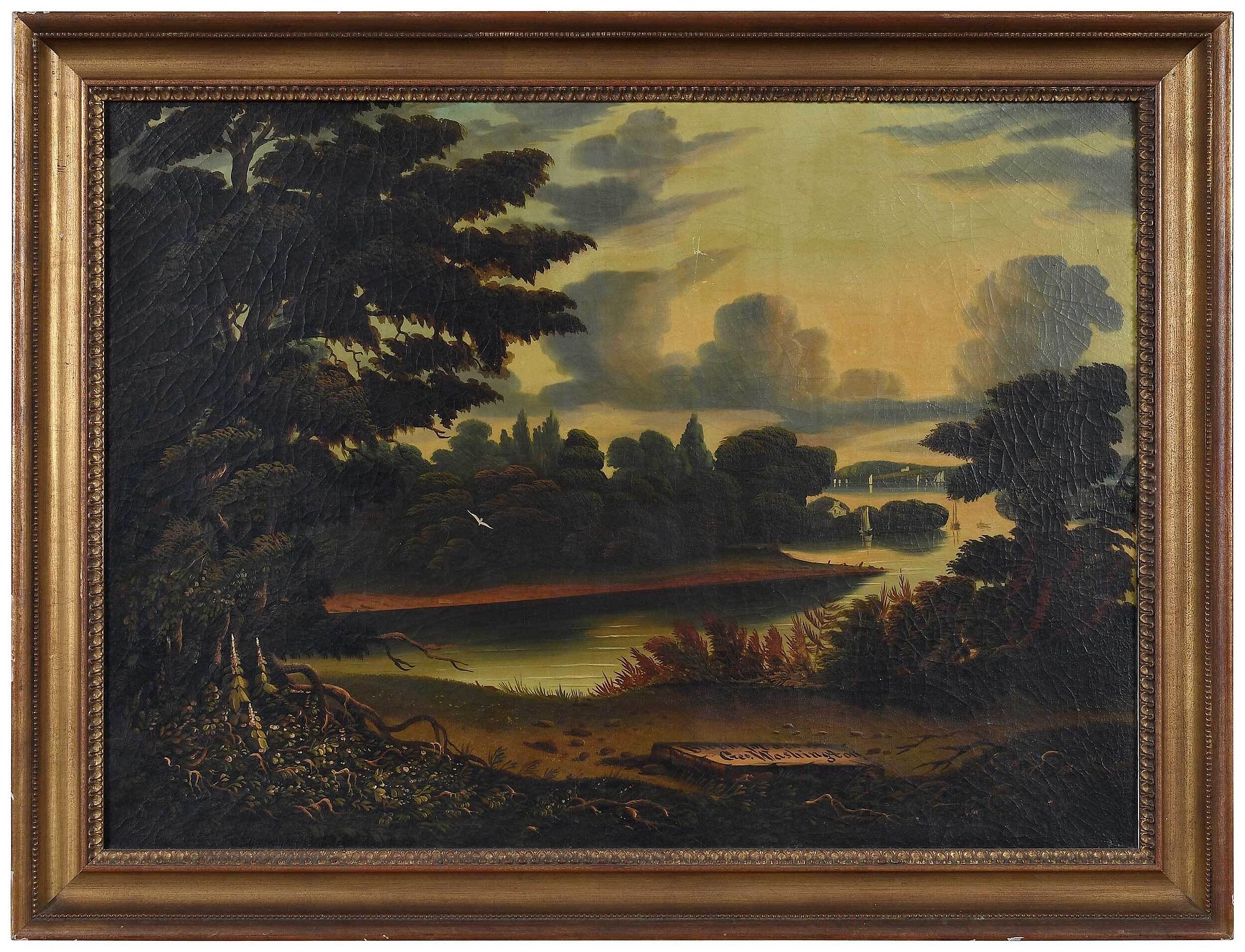 Thomas Chambers | titled lower right in the body of the painting ...