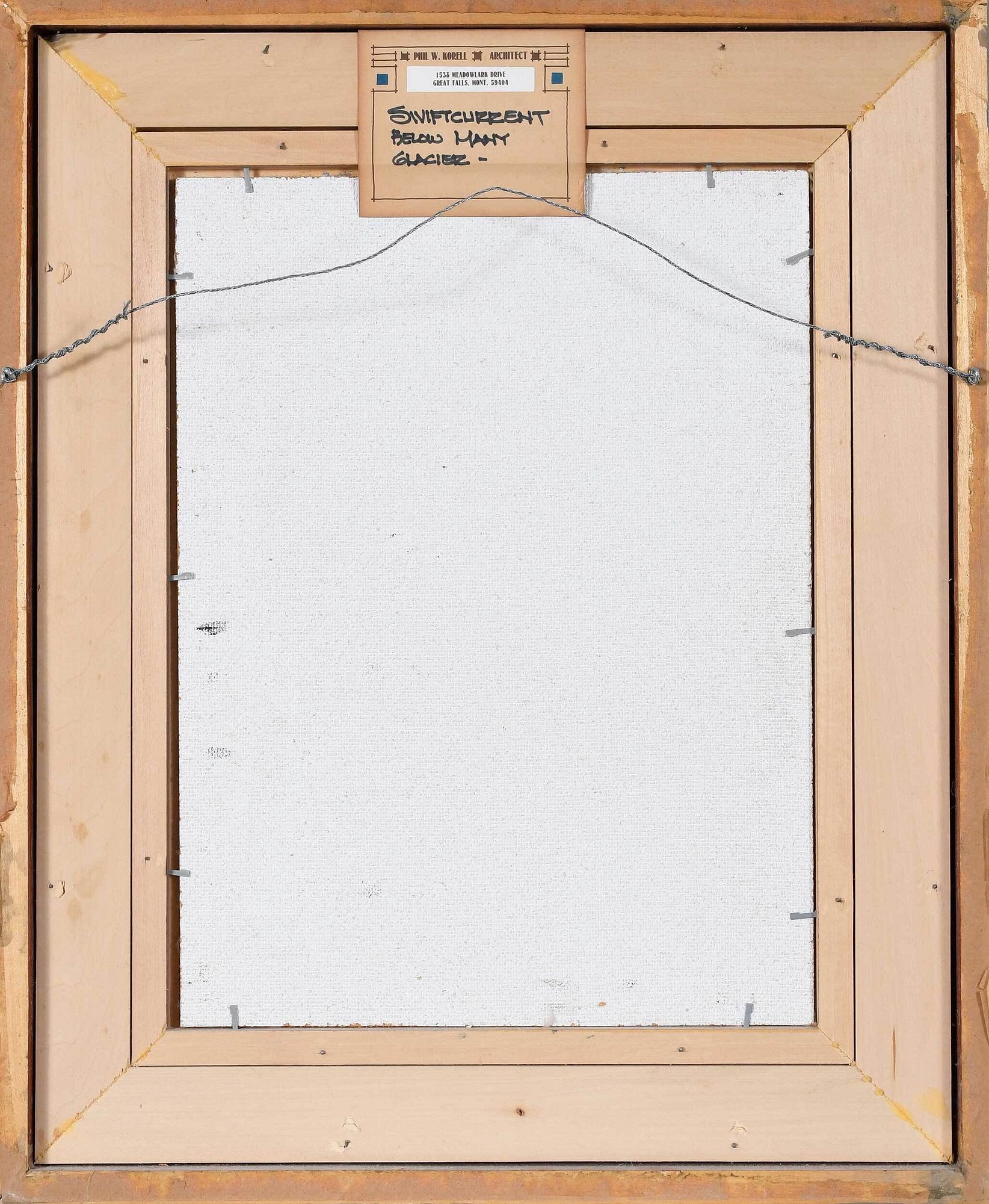 Phil Korell | artist label verso (20th Century) | MutualArt