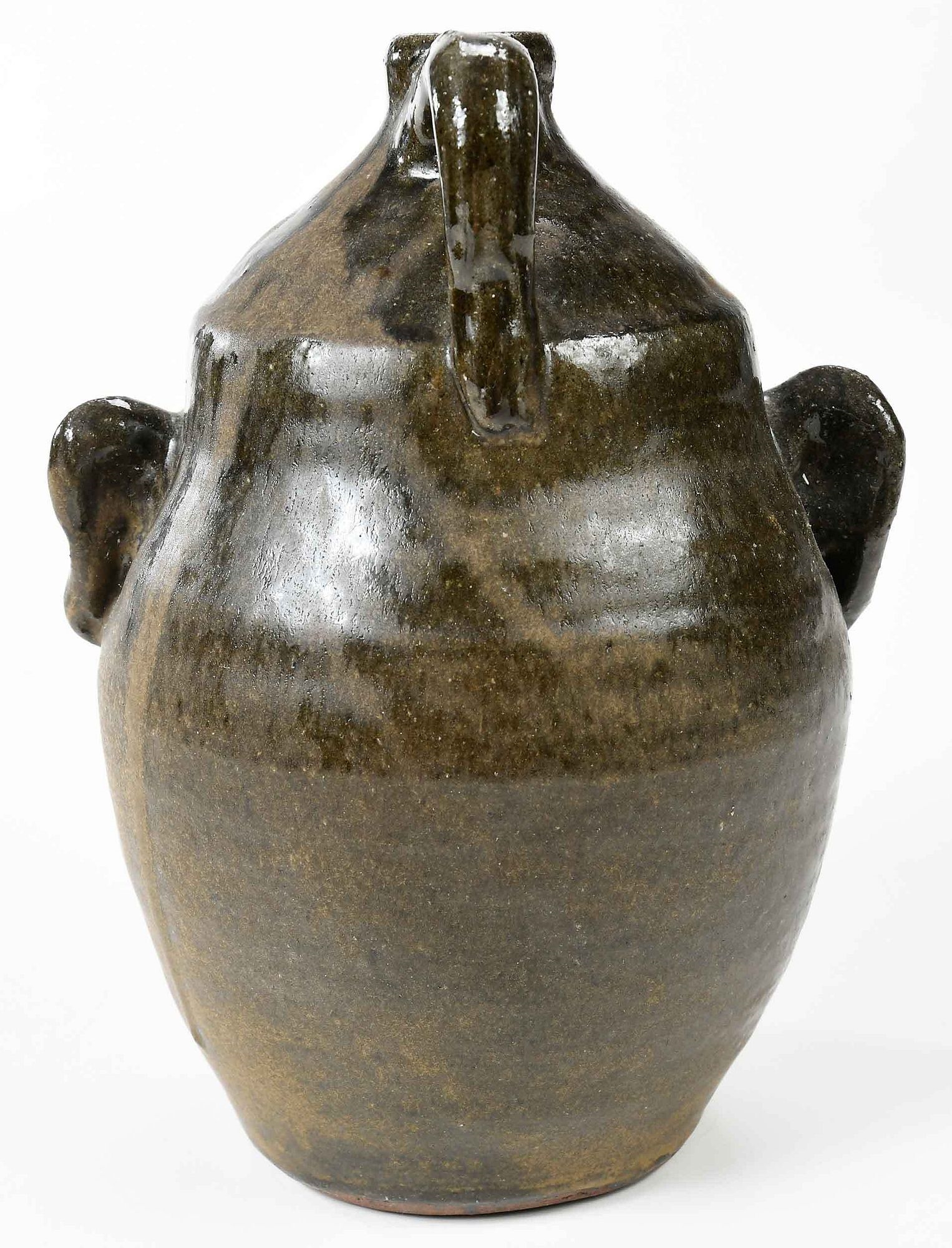 Lanier Meaders | 1917-1998) runny green glaze | MutualArt