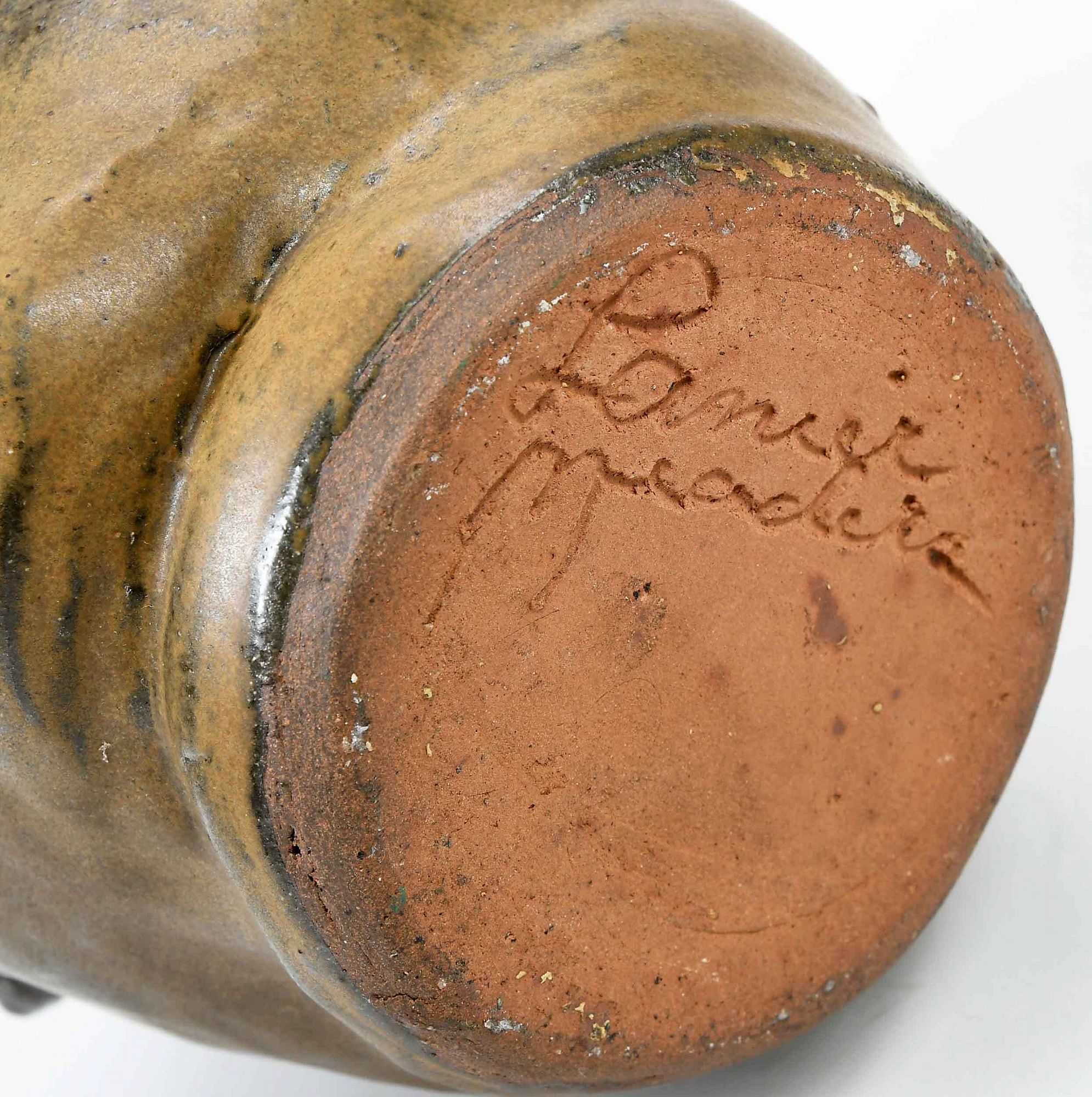 Lanier Meaders | 1917-1998) runny green glaze | MutualArt